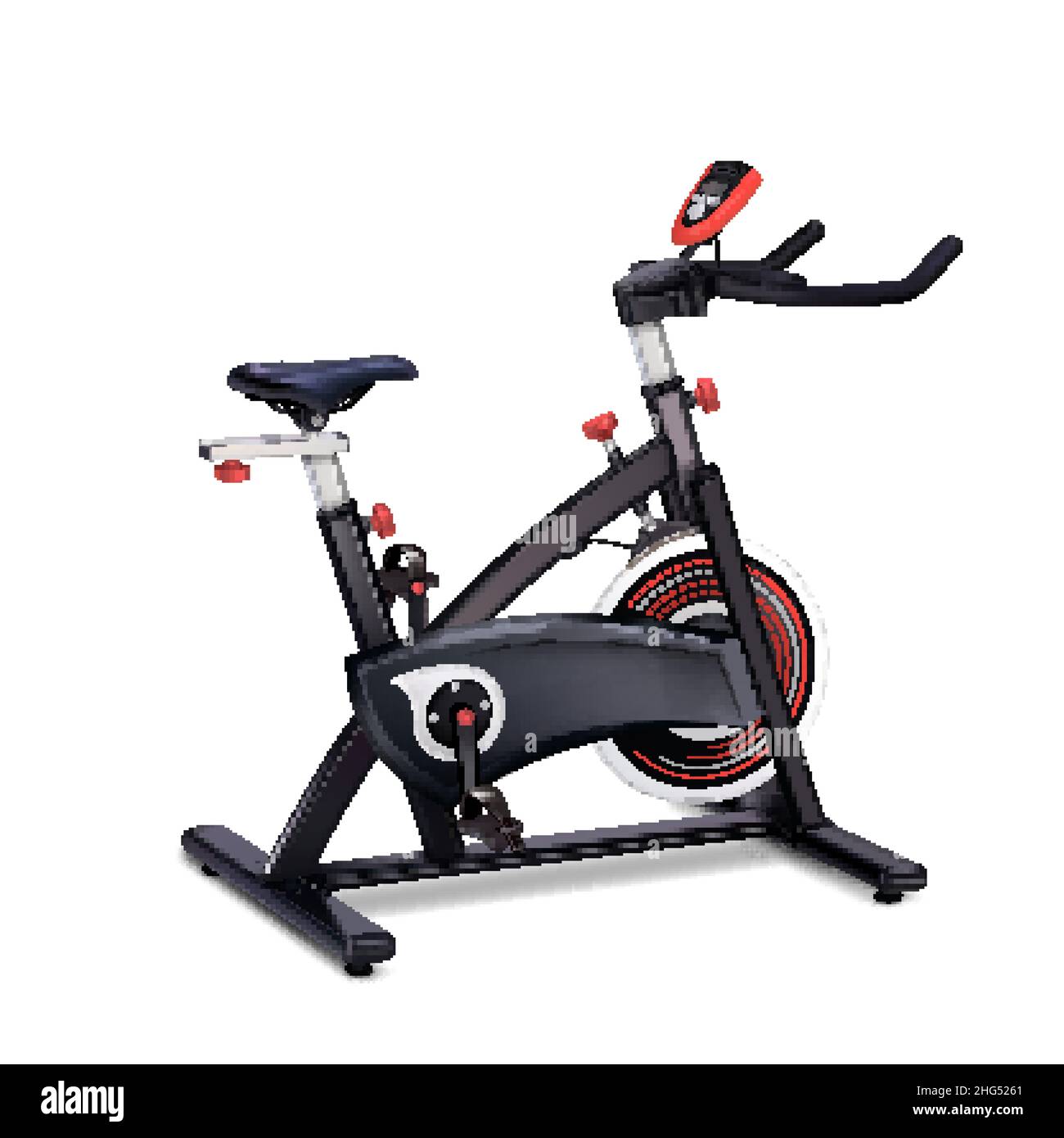 Realistic cycle training Stock Vector Images - Alamy