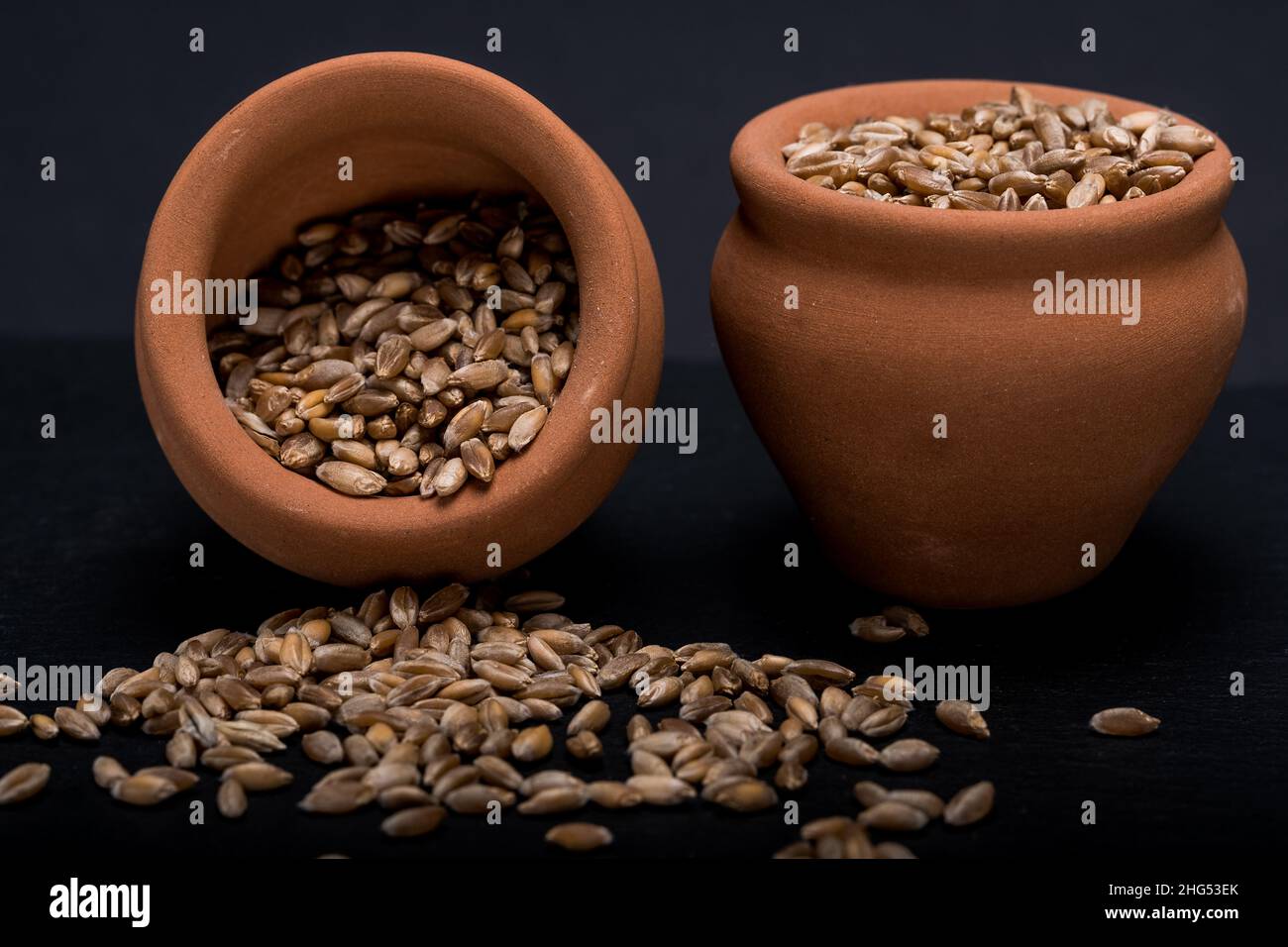 Emmer in bowl as grain hi-res stock photography and images - Alamy