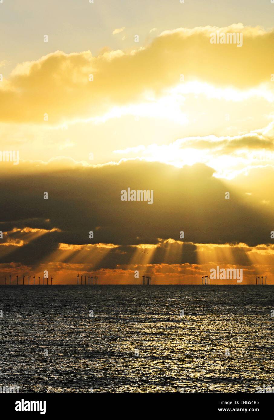 Rampion Offshore Wind Farm, Brighton, Sussex Stock Photo - Alamy