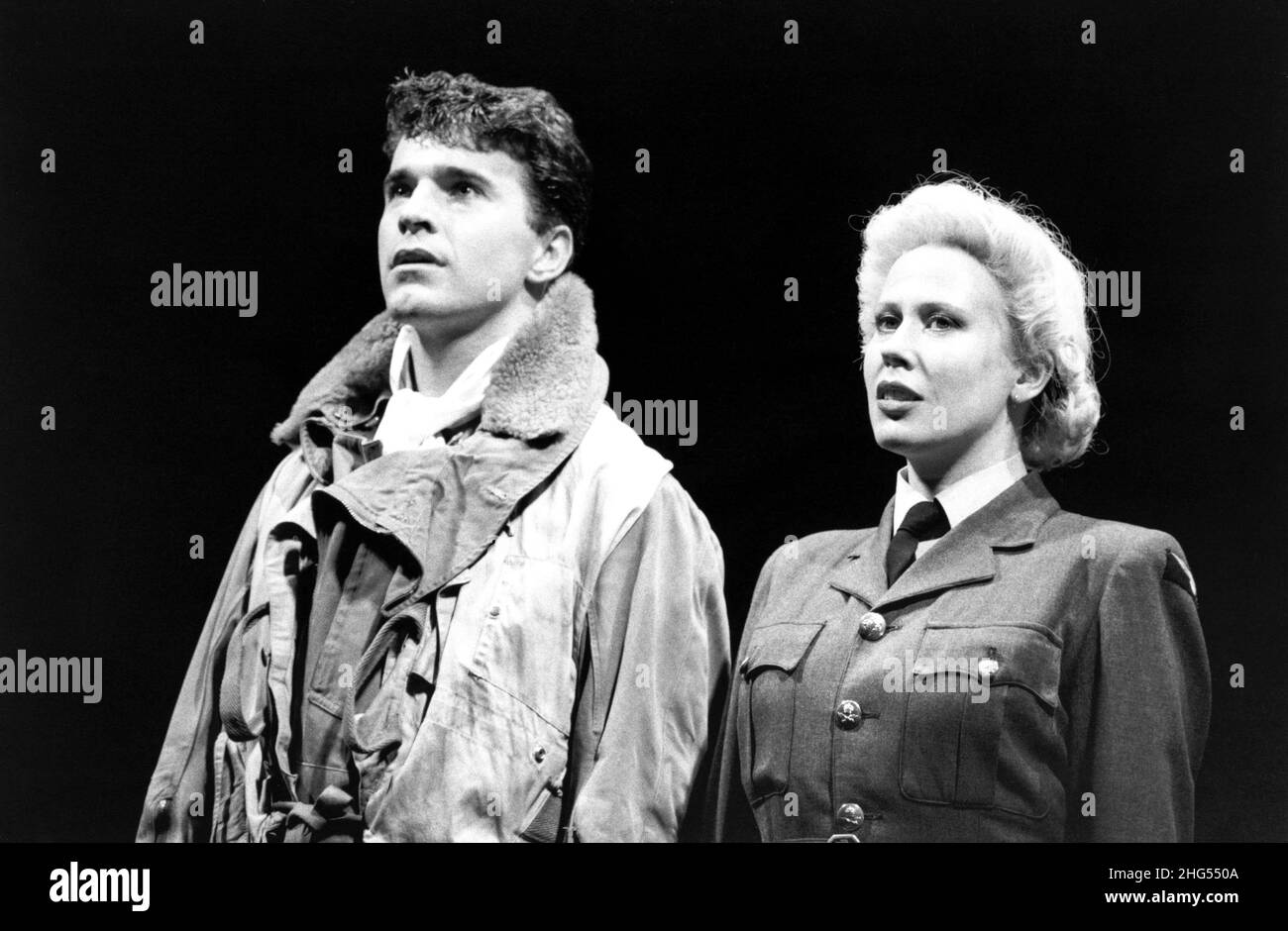 David Easter (The Pilot), Hazel O'Connor (Phyllis) in GIRLFRIENDS at ...