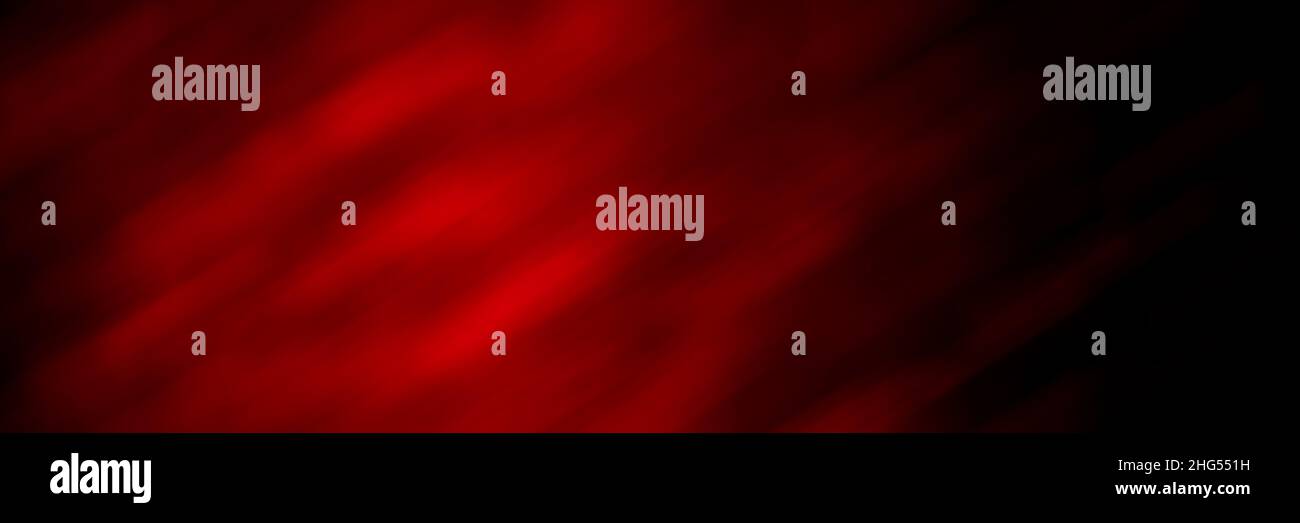 Dark red blurred gradient background header. Mixed motion texture. Wide ...