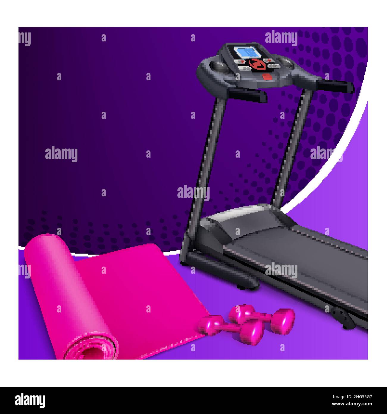 Gym poster sport workout backgroun vector Stock Vector Image & Art - Alamy