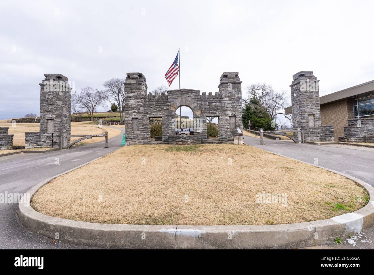 Fort Negley was a fortification built by Union troops after the capture ...