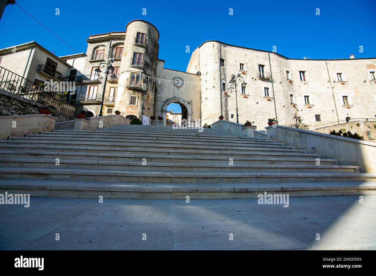 Taurasi, Avellino, Campania, Italy: entrance to the historic center ...