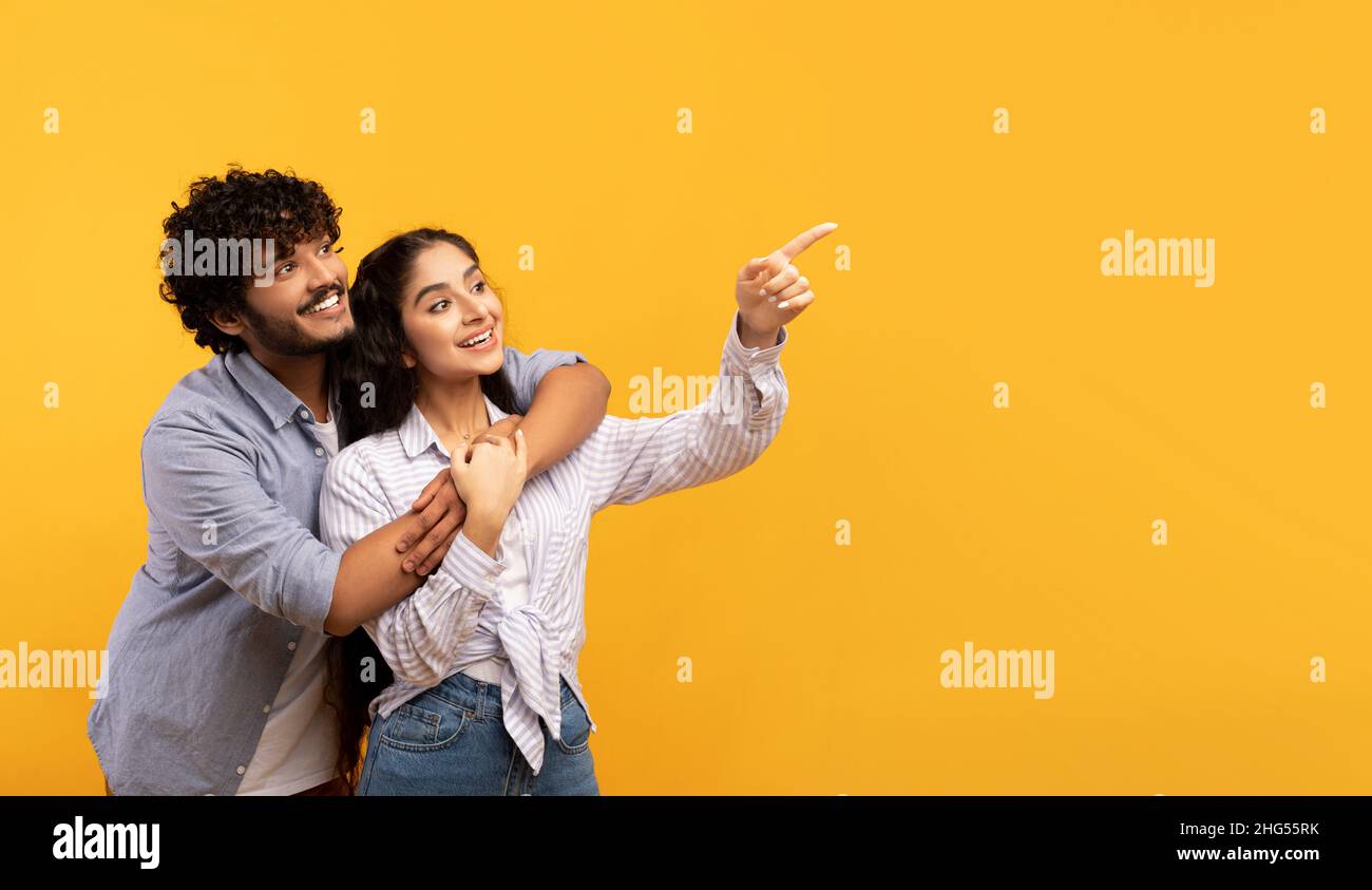 Indian couple hugging hi-res stock photography and images - Alamy