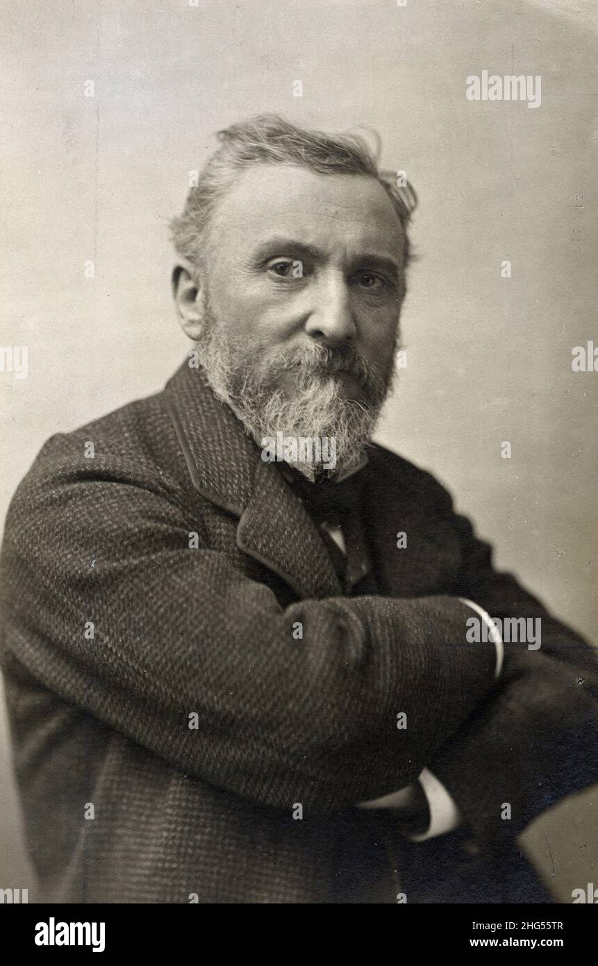 Portrait de Henri Michel Antoine CHAPU (1833-1891) - sculpteur francais ...