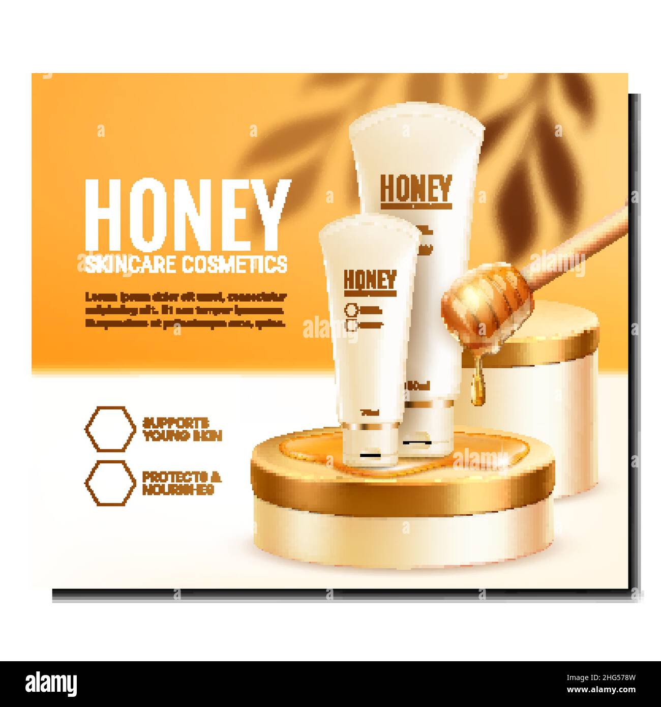 Milk honey label Cut Out Stock Images & Pictures - Alamy