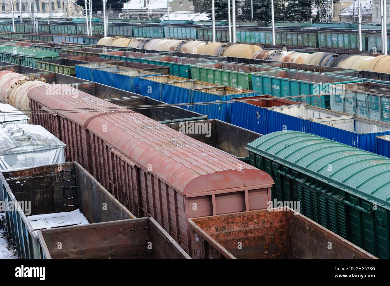 Ukrainian state railways hi-res stock photography and images - Alamy