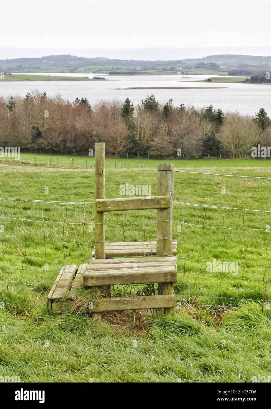 Views from Delamont Park, County Down, Northern Ireland Stock Photo - Alamy