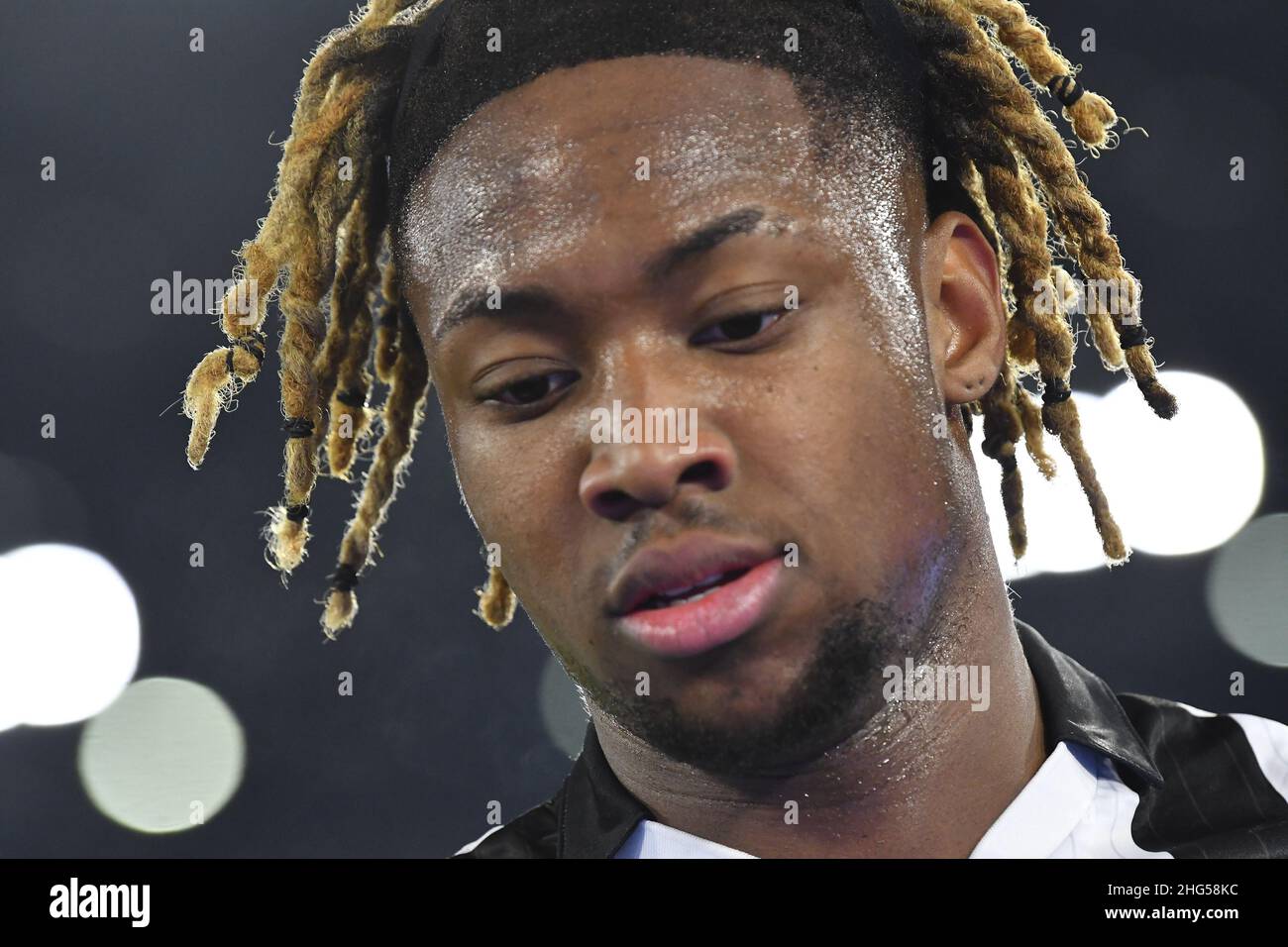 Rome, Italy, 18 January 2022. Brandon Soppy of Udinese Calcio during ...