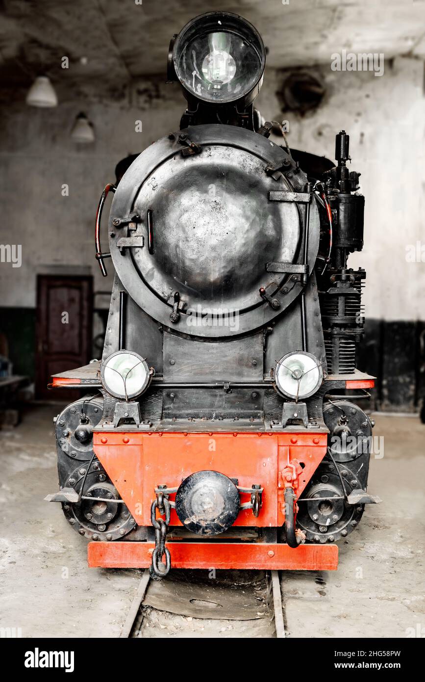 Old Train Front View