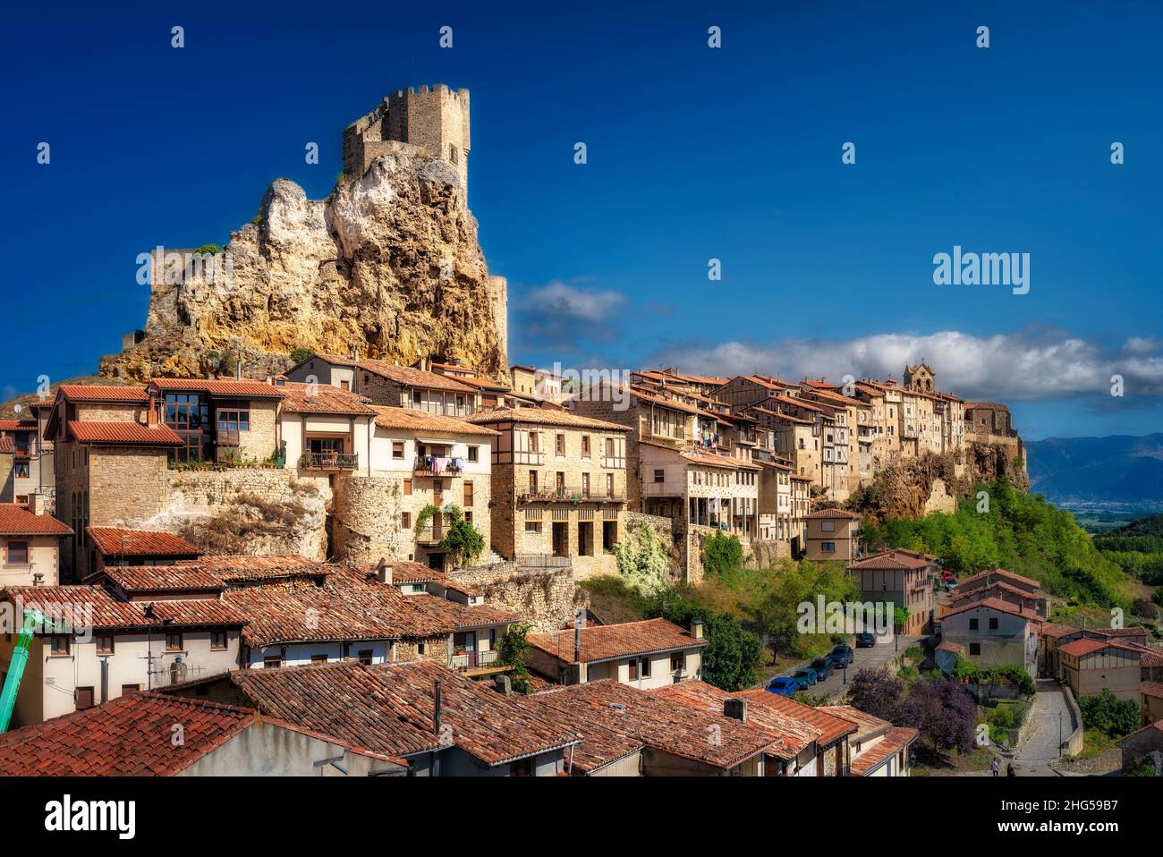 Frias medieval town burgos hi-res stock photography and images - Alamy