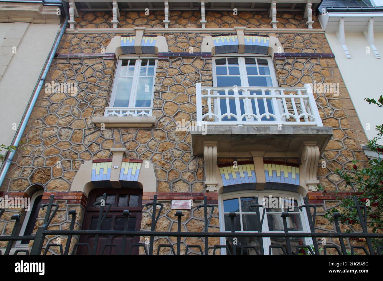 art nouveau villa in nancy in lorraine (france Stock Photo - Alamy