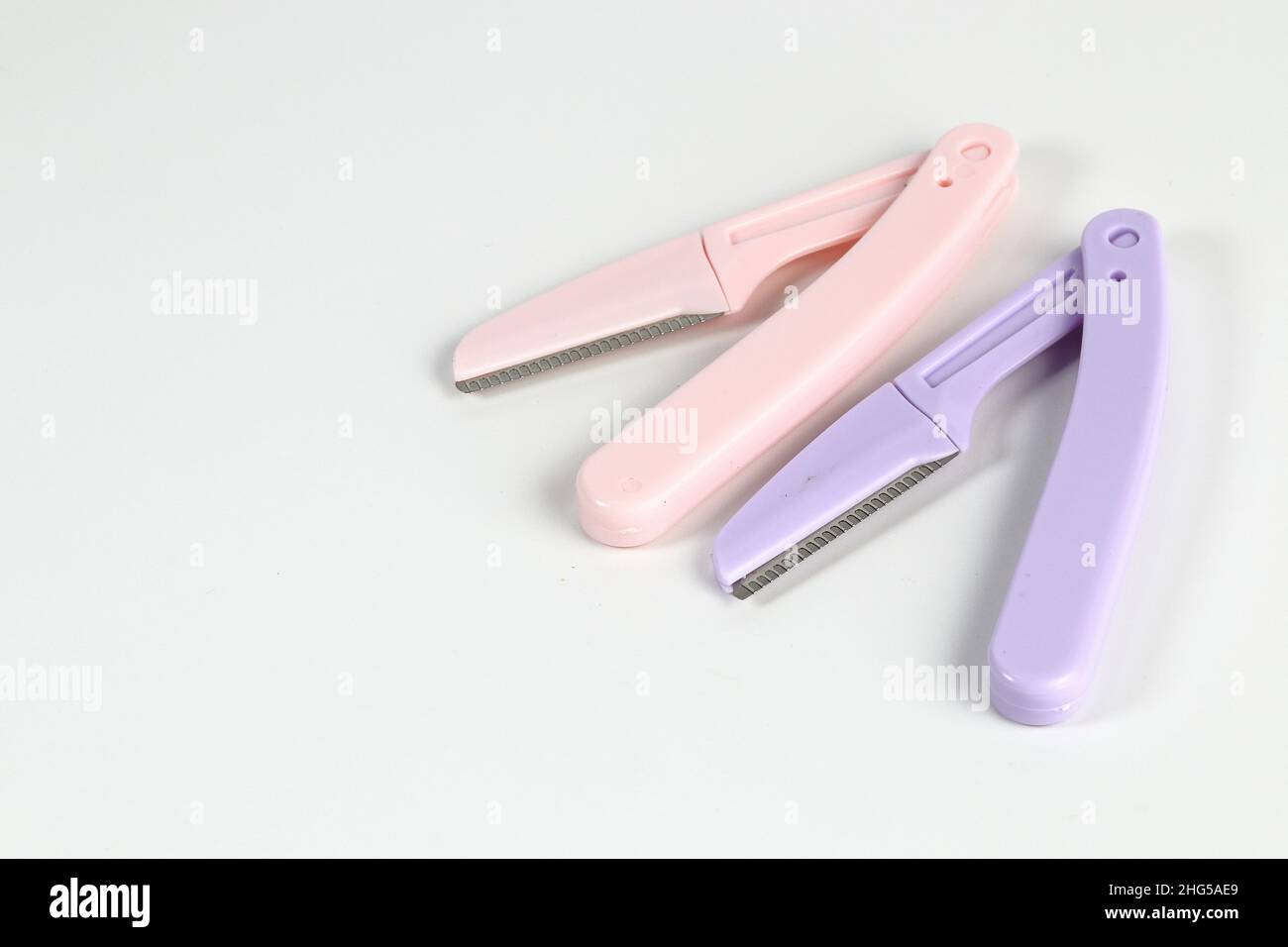 safety razor blade, different colorful of safety wet shave razors ...