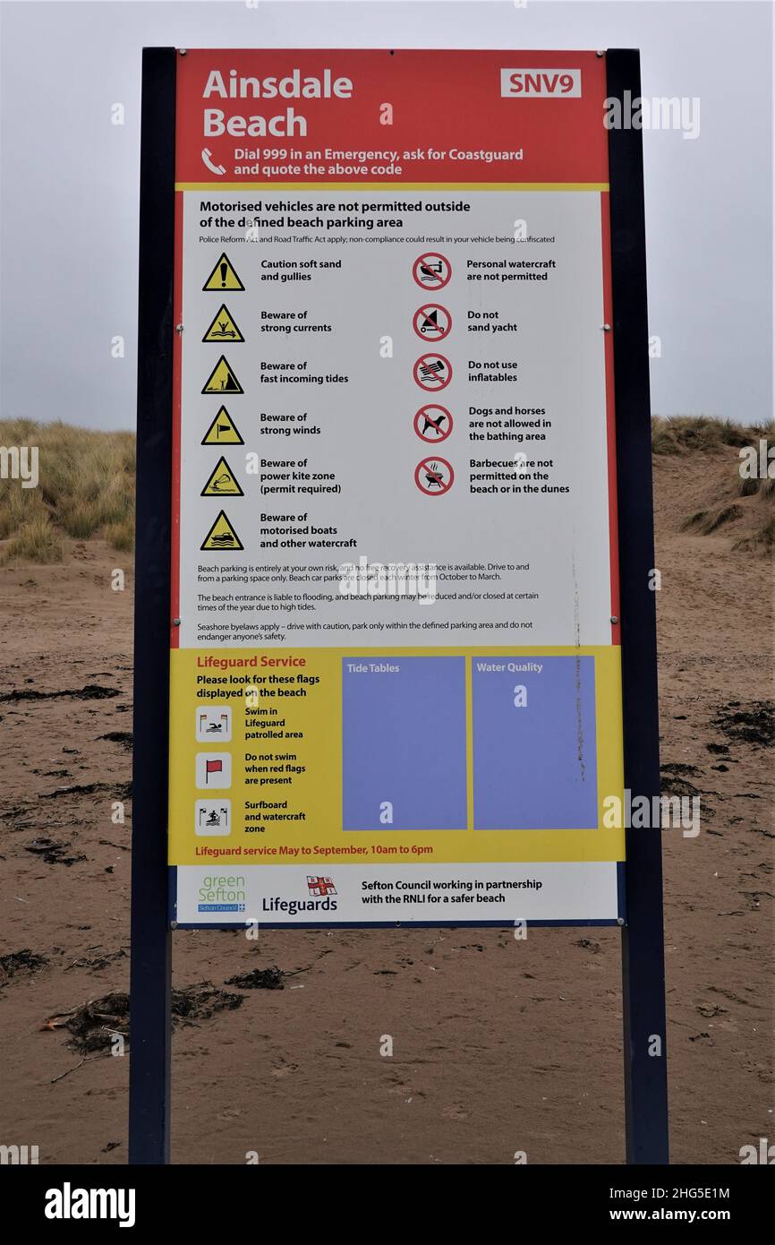 Southport sign hi-res stock photography and images - Alamy