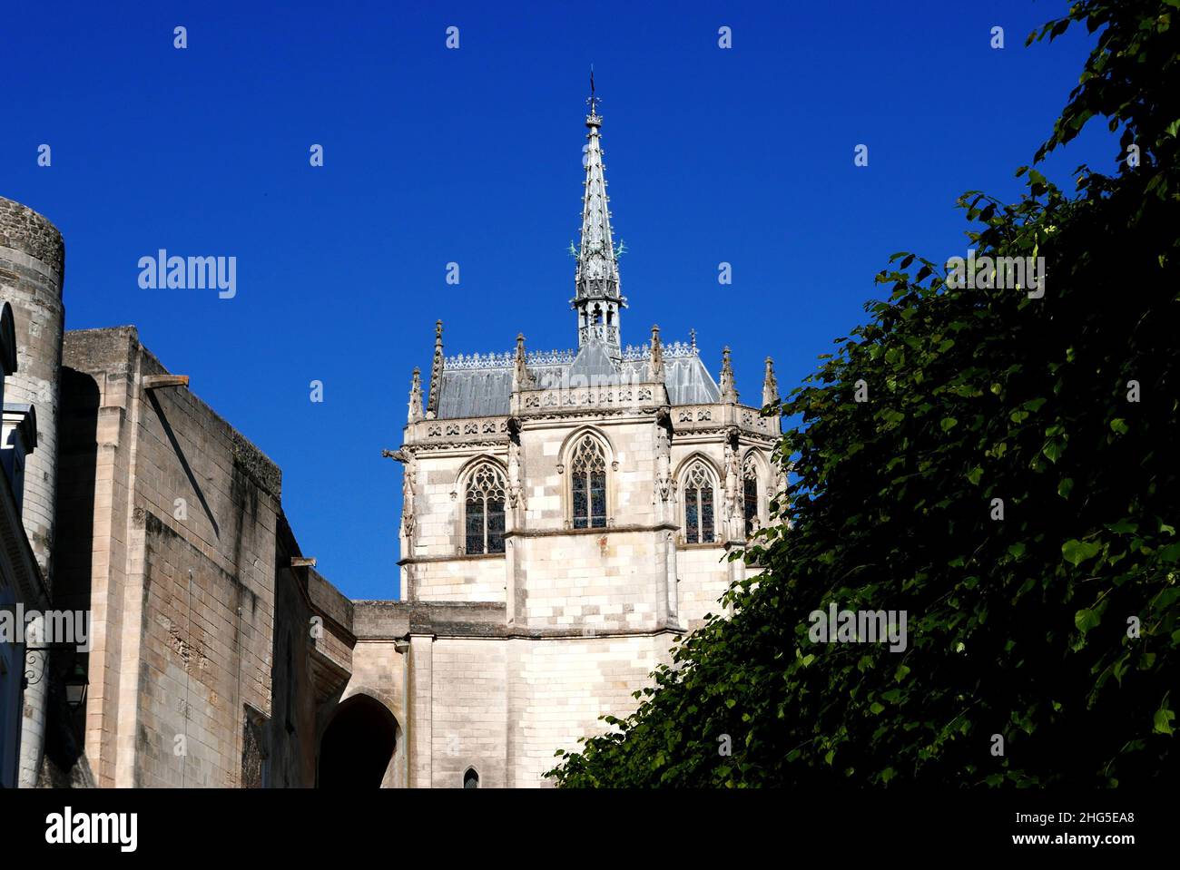 Chapelle Saint-Hubert, Royal castle of Amboise, Indre-et-Loire ...
