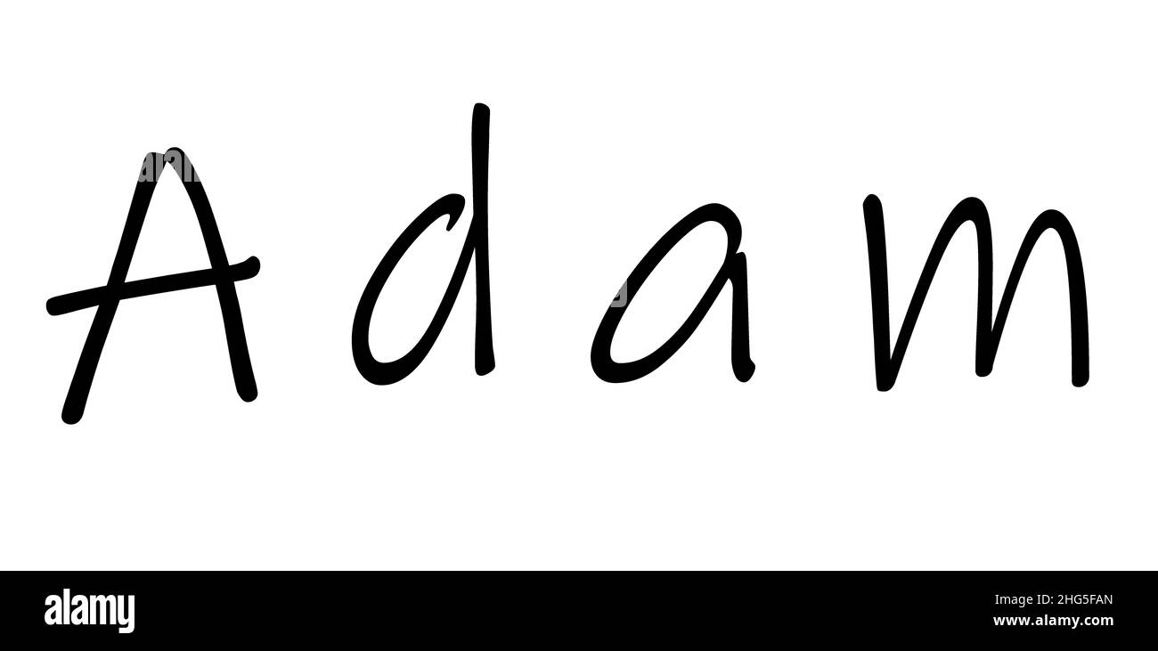 Adam Name Design