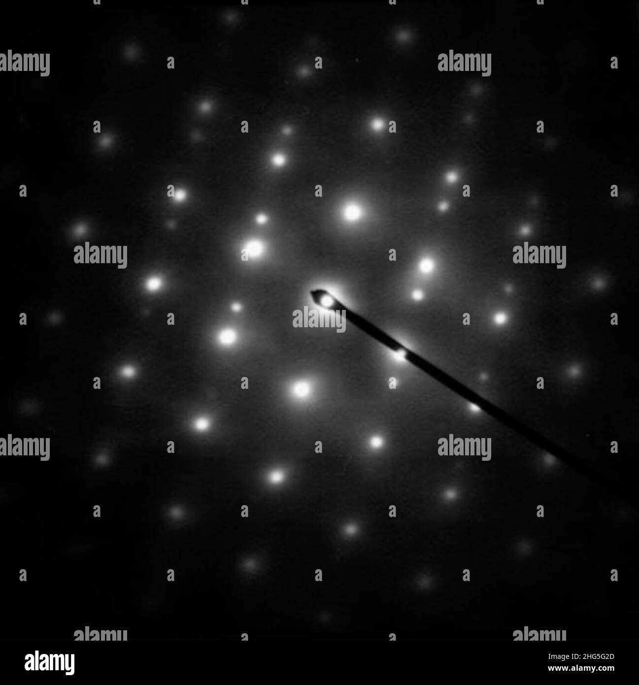 Crystalline diffraction pattern hi-res stock photography and images - Alamy