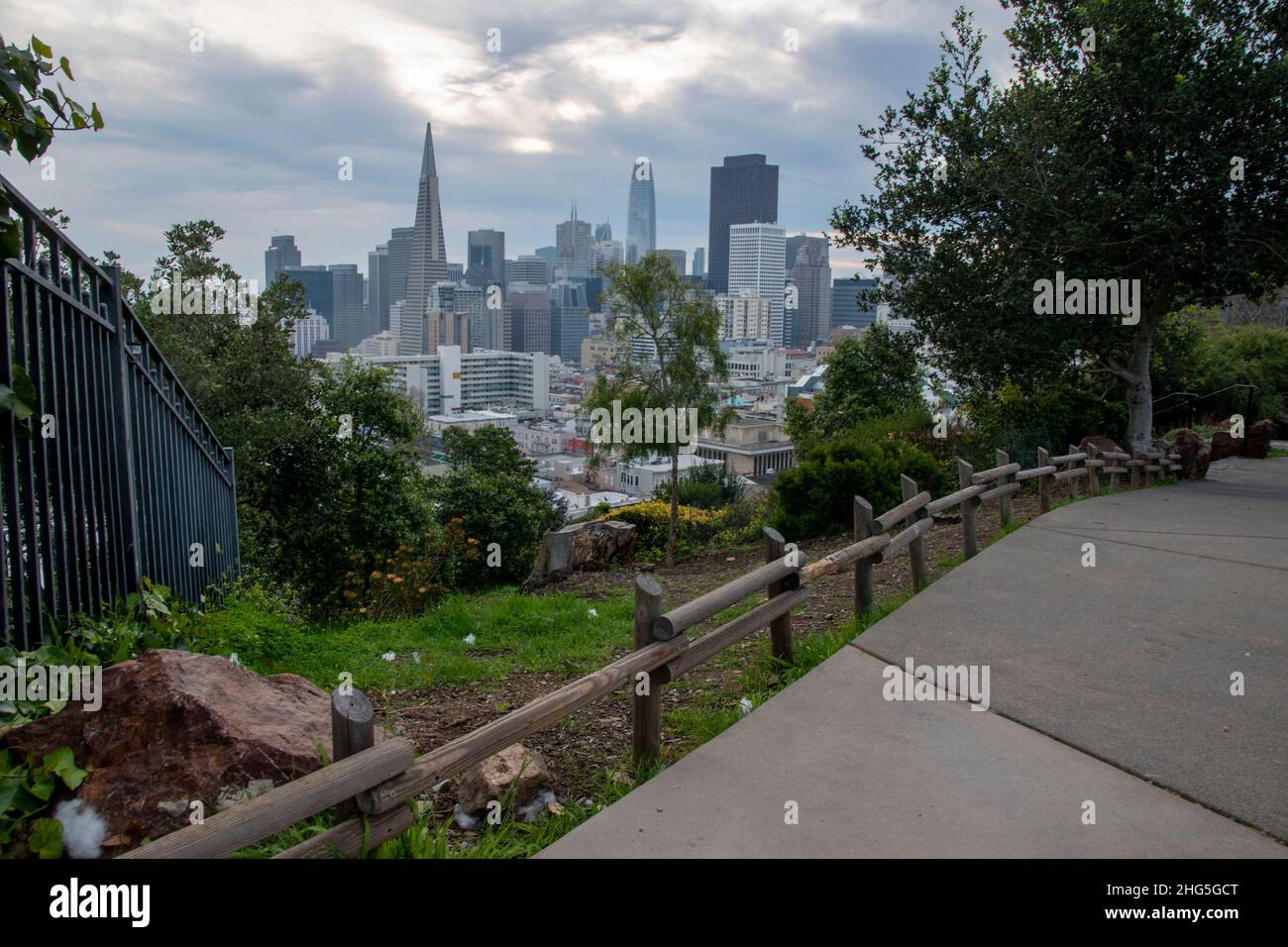 San Francisco's Ina Coolbrith Park provides some fantastic views of the ...