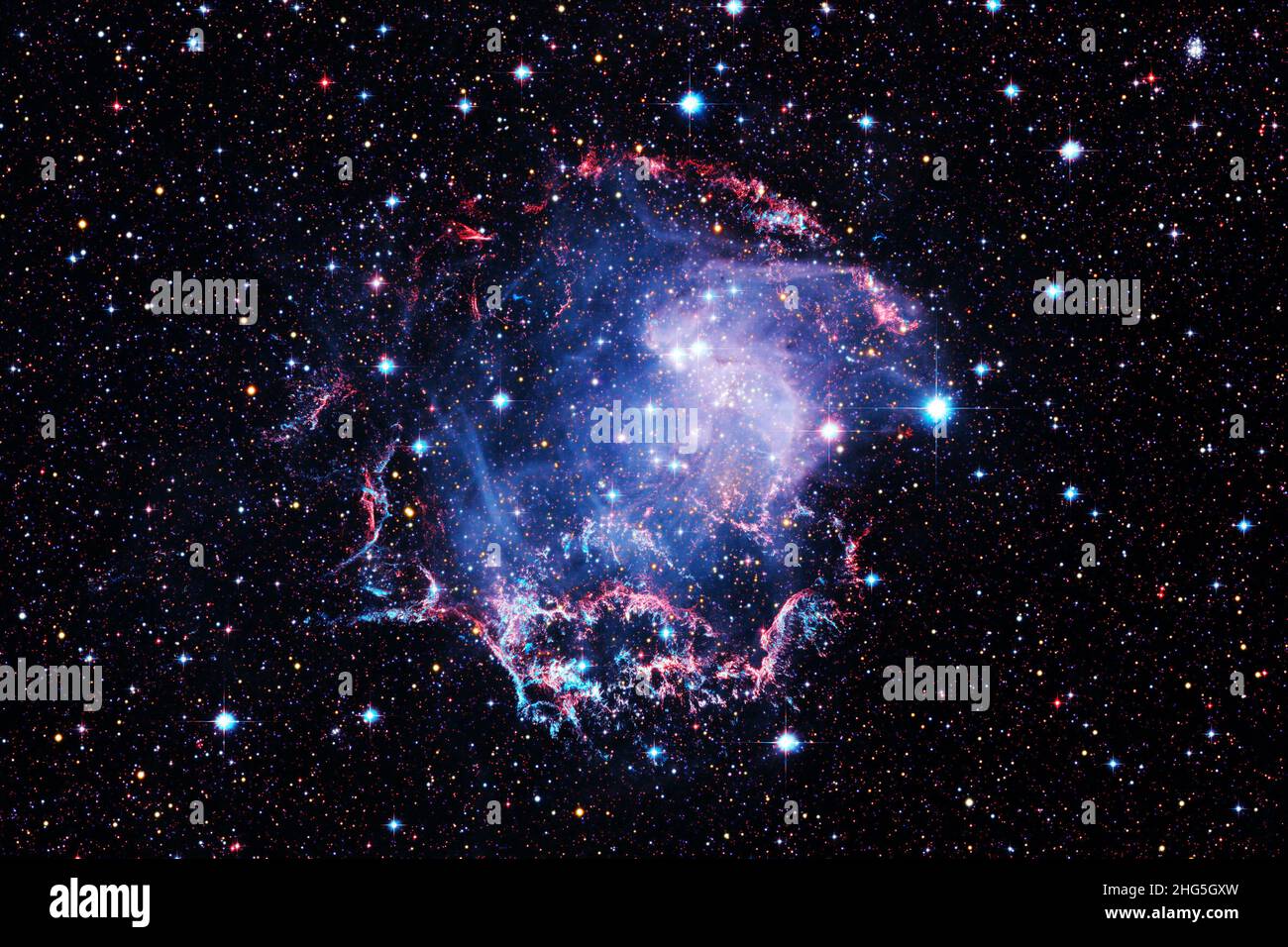 Outer space. Science fiction cosmos. Elements of this image furnished ...