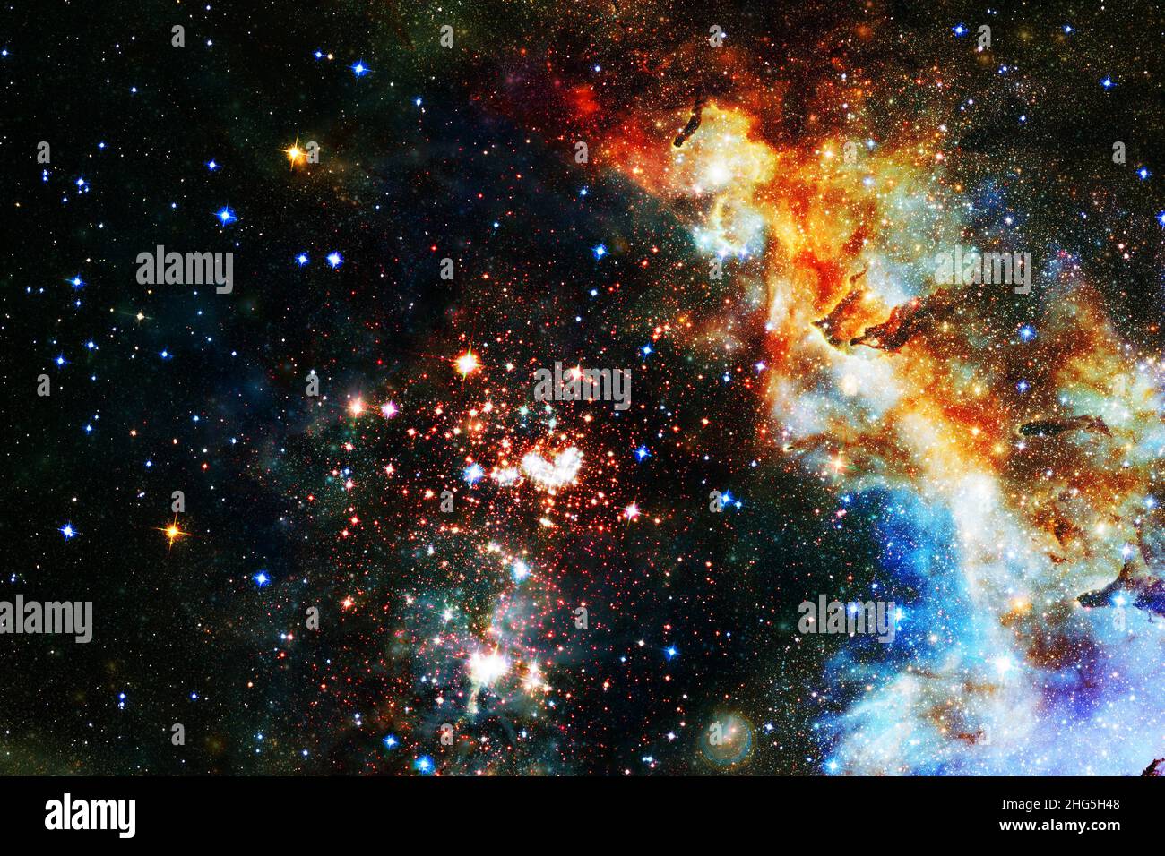 Deep space. Awesome science fiction render. Elements of this image ...