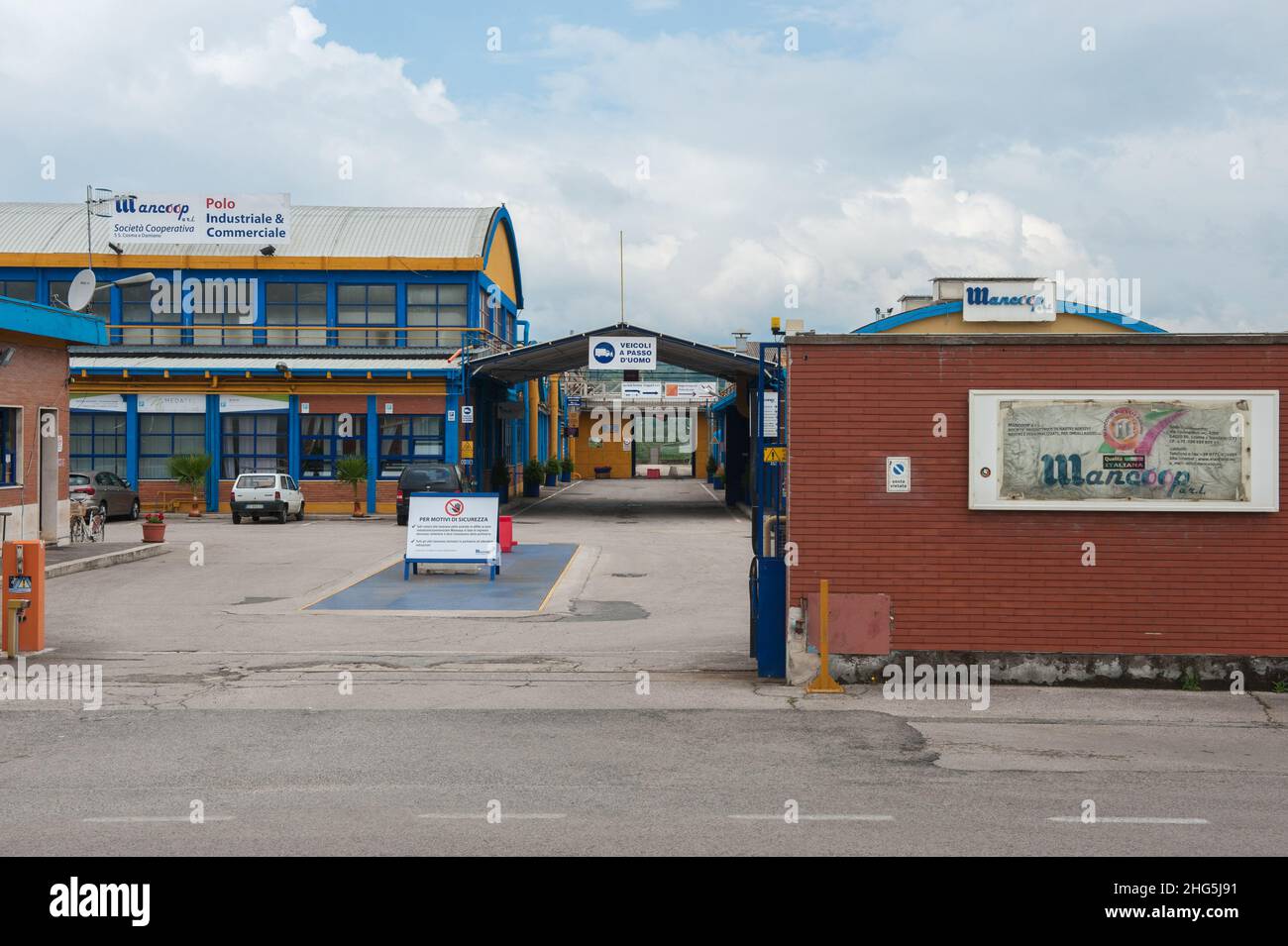 SS Cosma e Damiano, Latina Italy 09/05/2018: Mancoop Cooperative ...