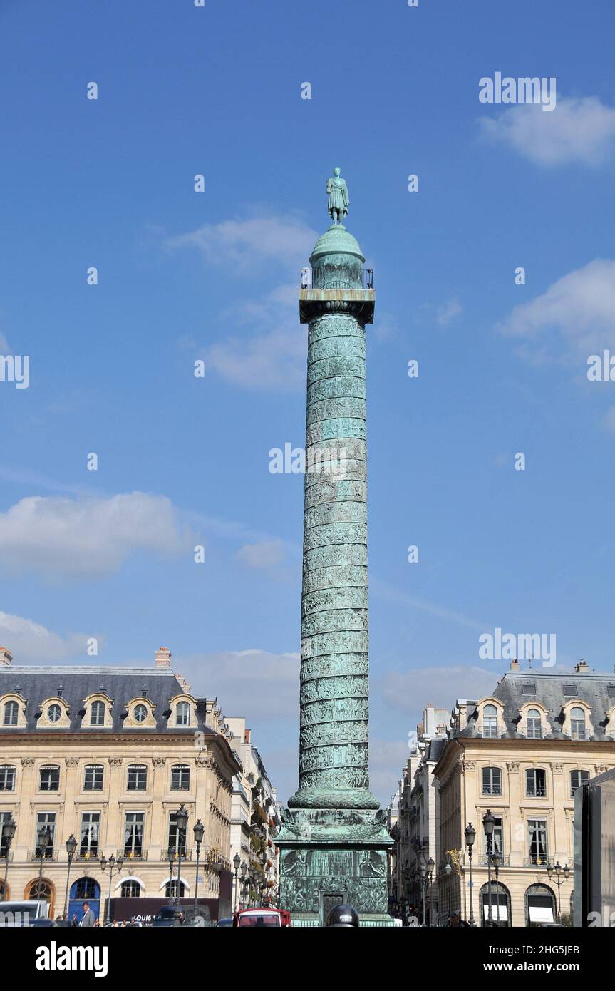 Vendome square, Paris, France Stock Photo - Alamy