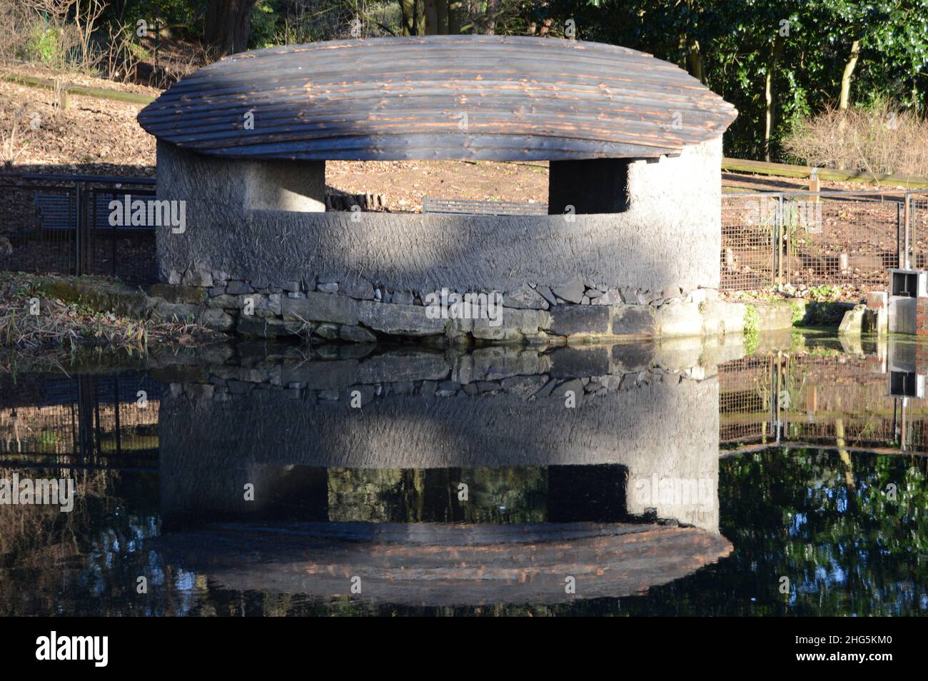 Old Retting Pond for Flax Mill at Silverburn Park, Leven, Fife ...