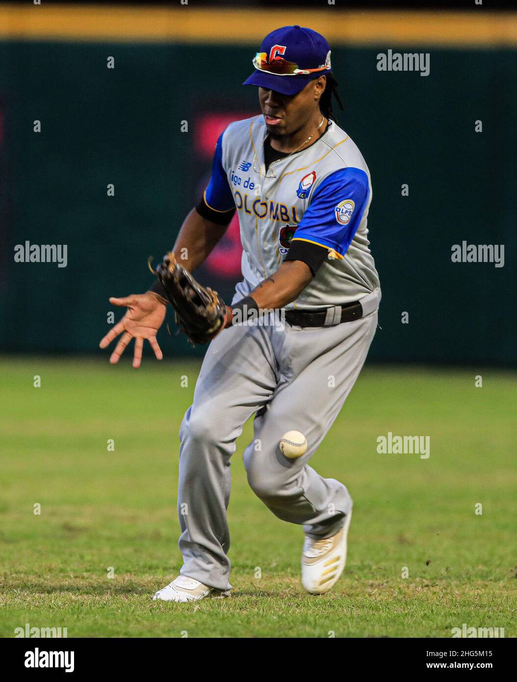 MAZATLAN, MEXICO - FEBRUARY 03: Andy Vásquez of the Caimanes de ...