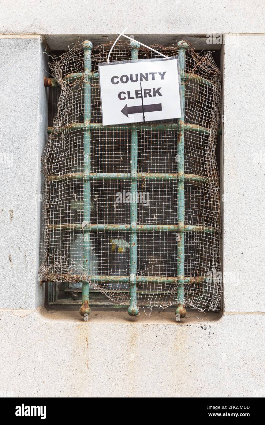 County clerk sign hi-res stock photography and images - Alamy