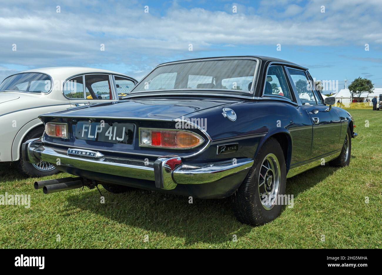 Triumph Stag. Woodvale Rally 2013 Stock Photo - Alamy