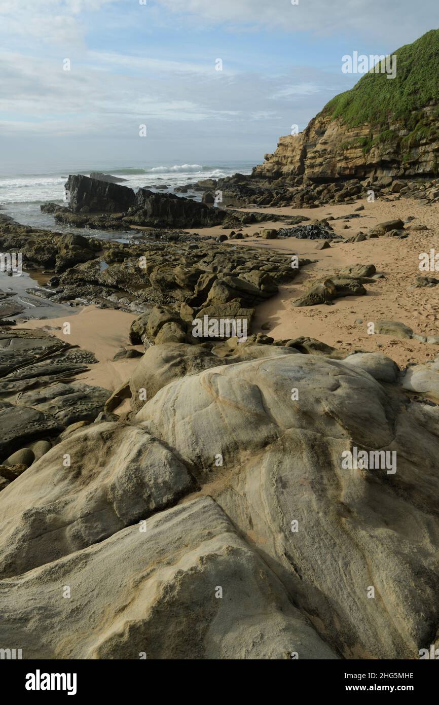 Coast, KwaZulu-Natal, beautiful landscape, dramatic beach, marine ...