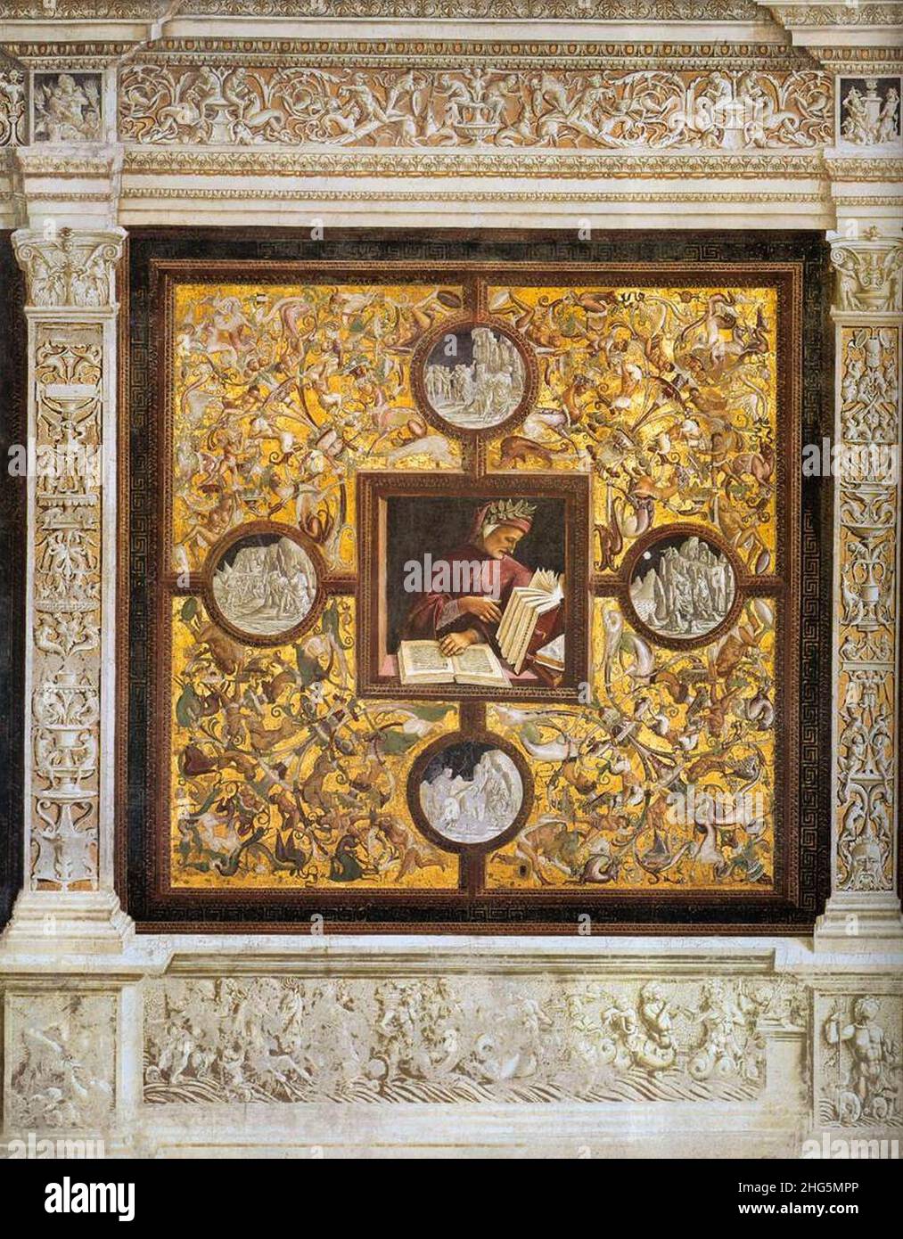 Luca Signorelli - Dante Alighieri Stock Photo - Alamy