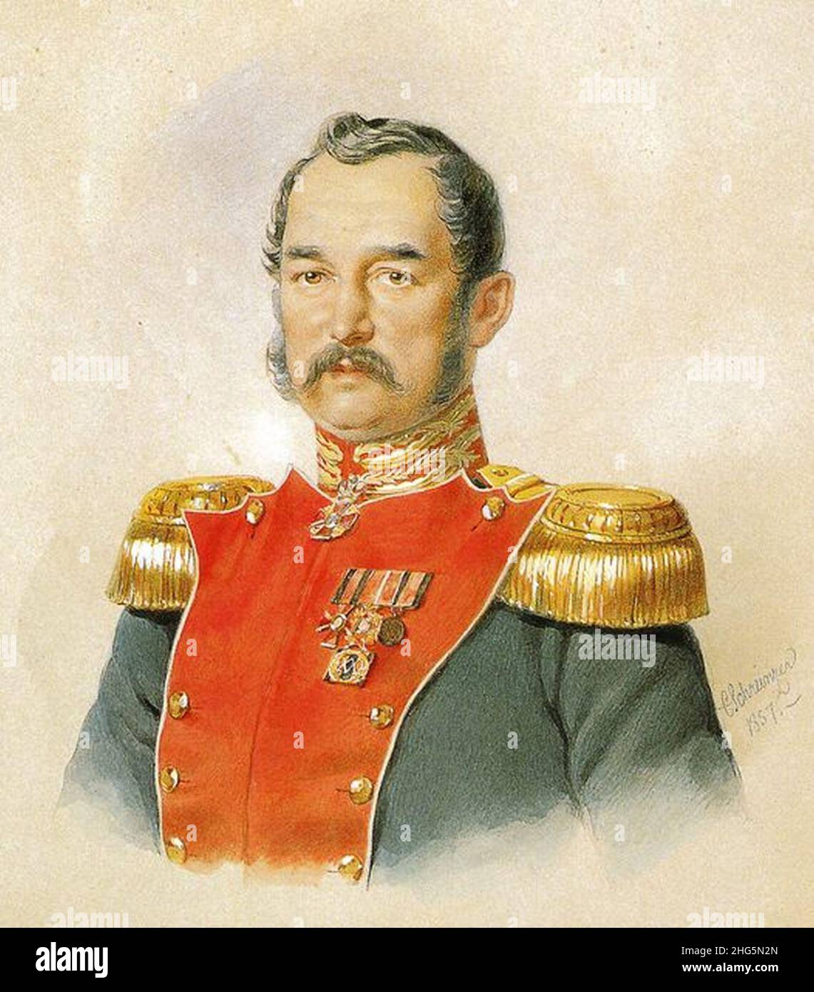 Nikolay Dmitrievich Shulgin (by K. Schreinzer Stock Photo - Alamy