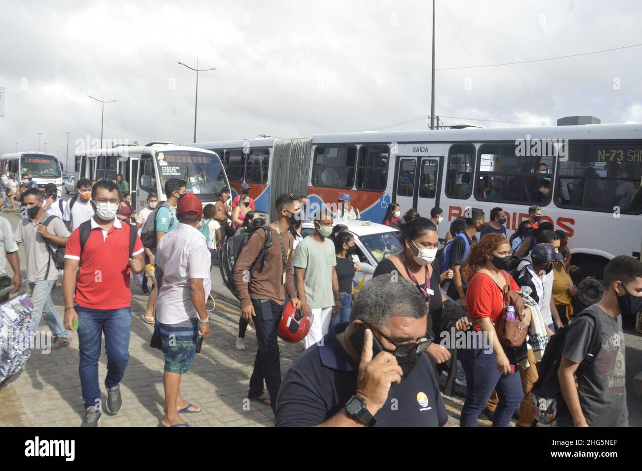 January 18, 2022, Natal, Rio Grande do Norte, Brasil: (INT) Strike ...