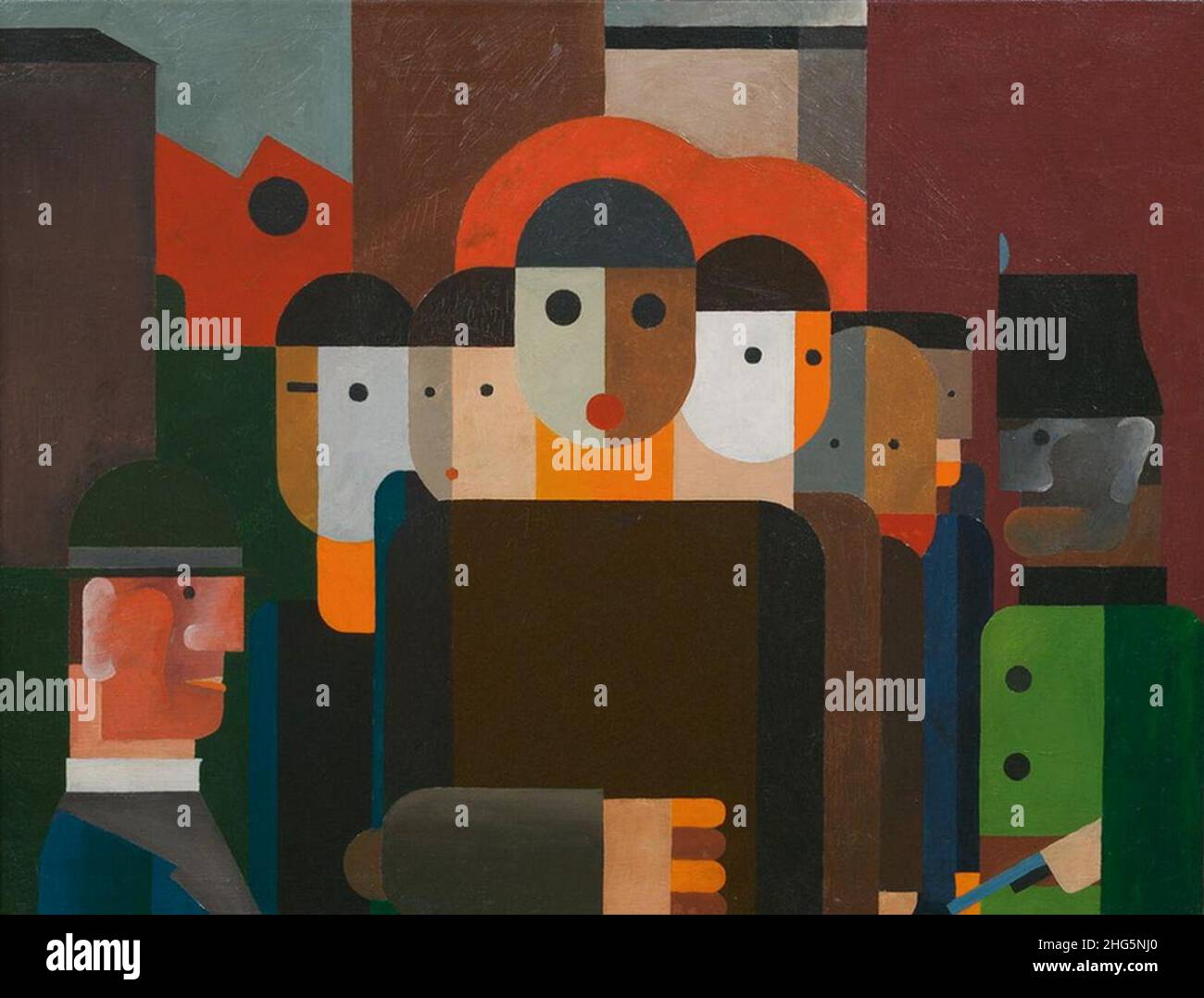 Seiwert (1925) Demonstration Stock Photo - Alamy