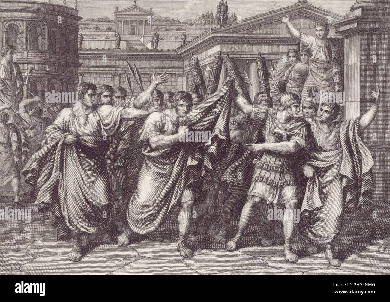 Sejanus is arrested and condemned to death Stock Photo - Alamy