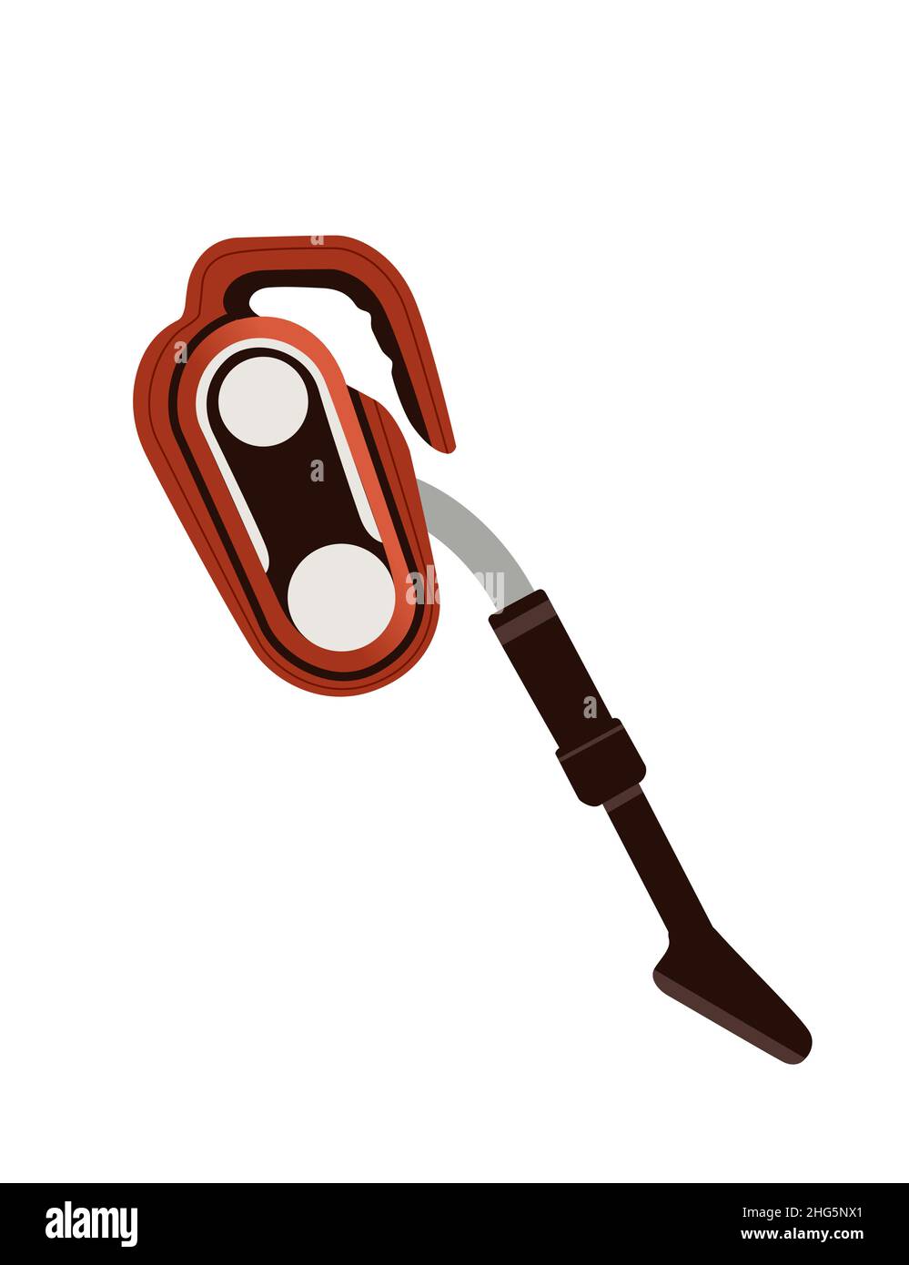 Portable handheld vacuum cleaner for home and car usage classic design ...