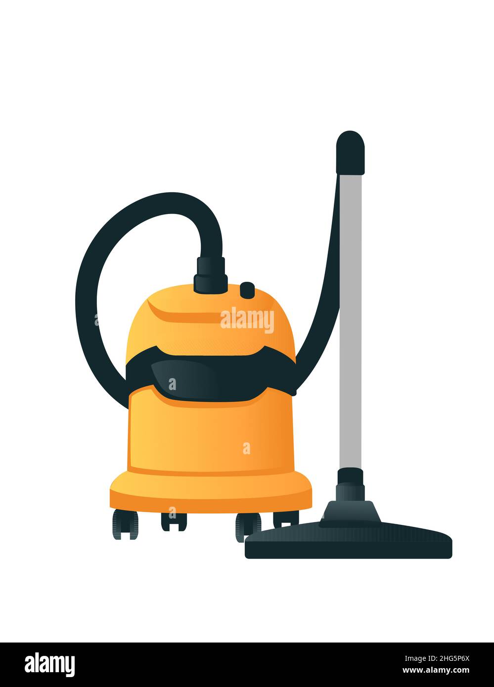 Vacuum cleaner for industrial usage classic design vector illustration ...