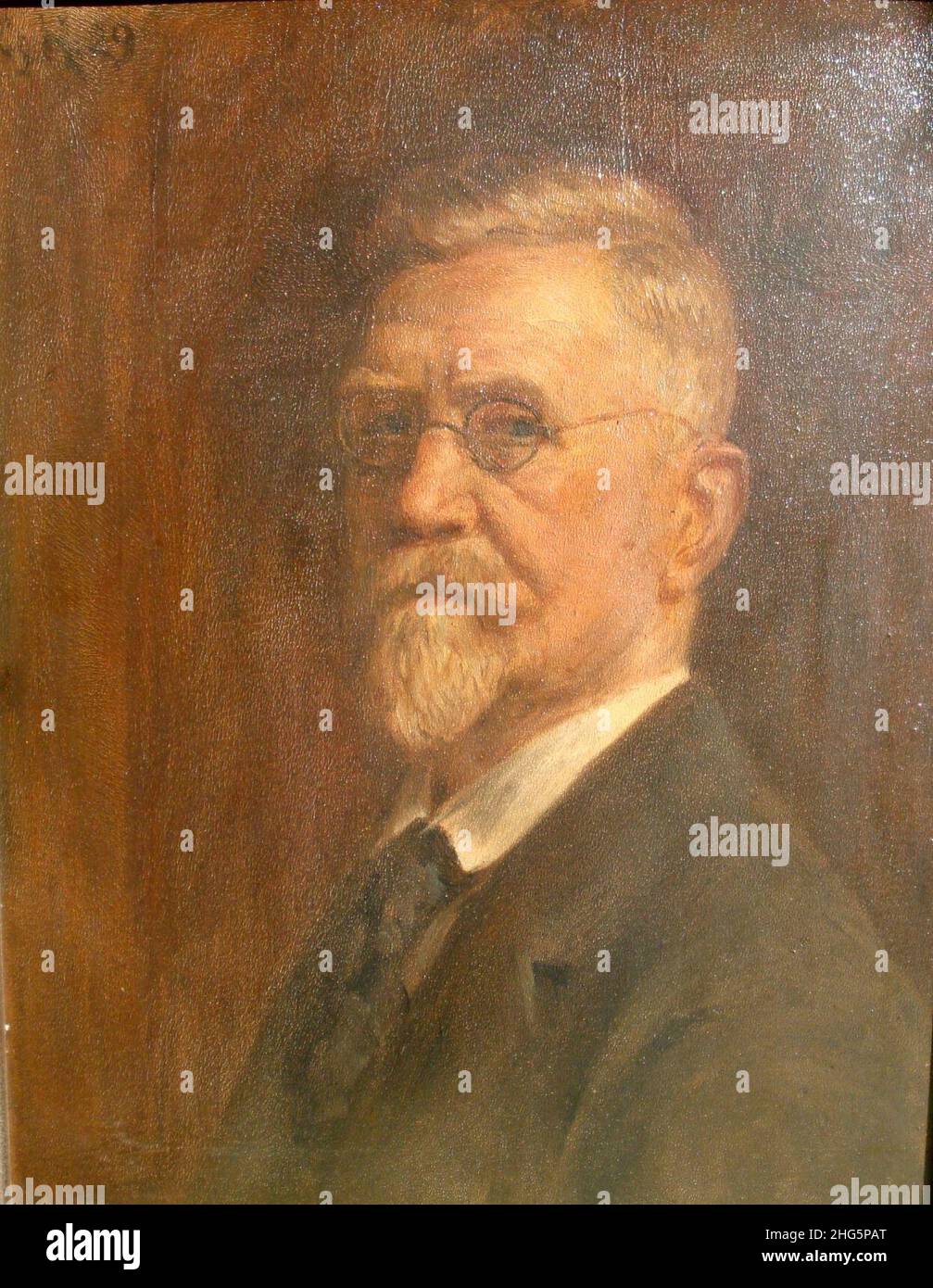 Selbstportrait Christian Heyden Stock Photo - Alamy