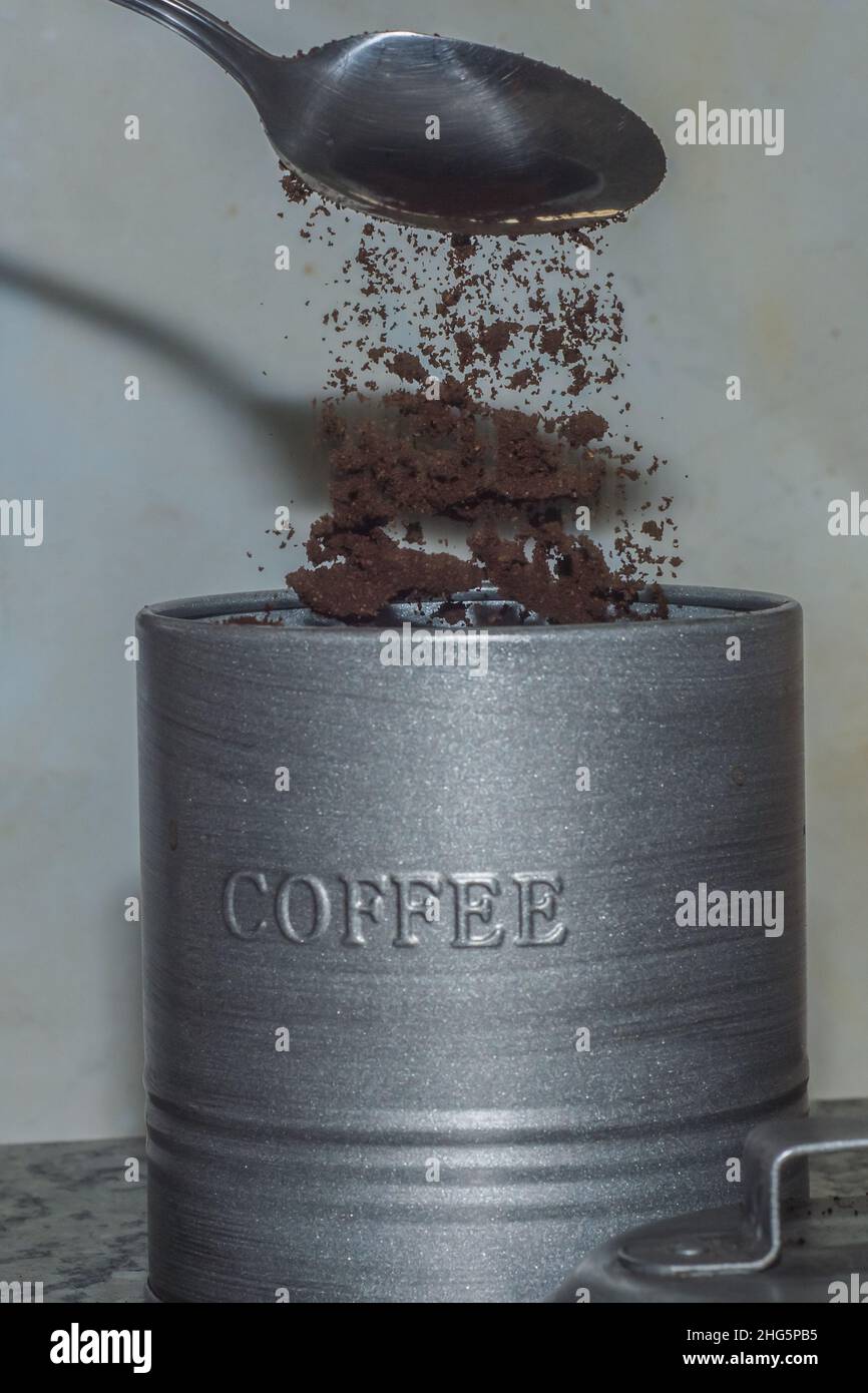 Poster cup coffee pot hi-res stock photography and images - Alamy