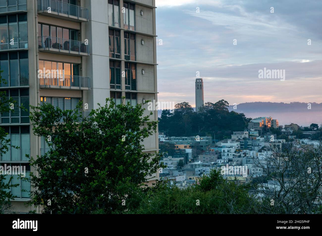 San Francisco's Ina Coolbrith Park provides some fantastic views of the ...