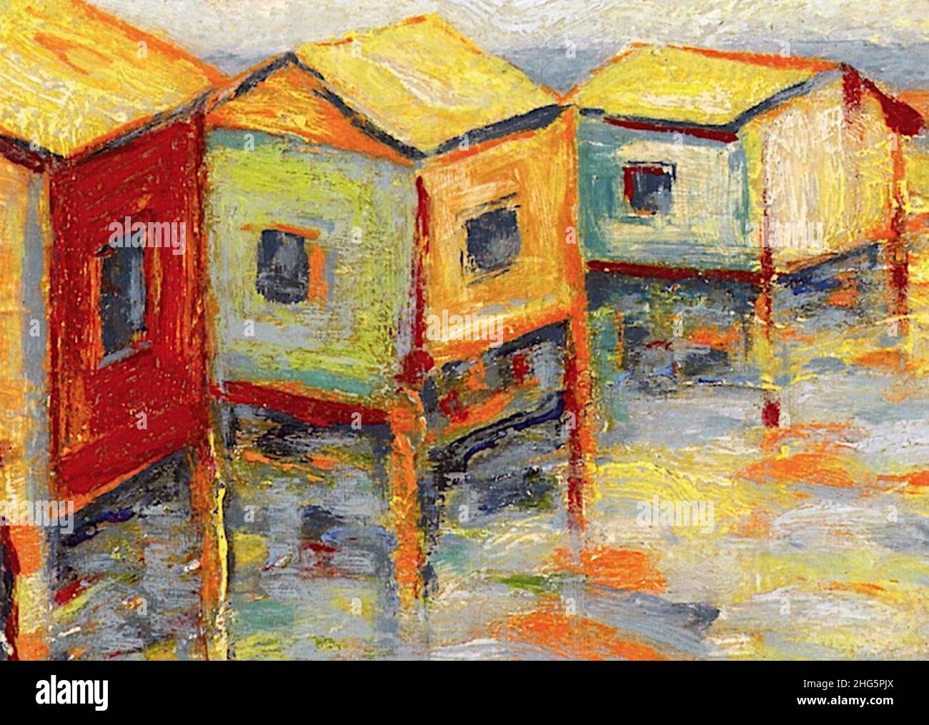 Selden Connor Gile Wharves Stock Photo - Alamy