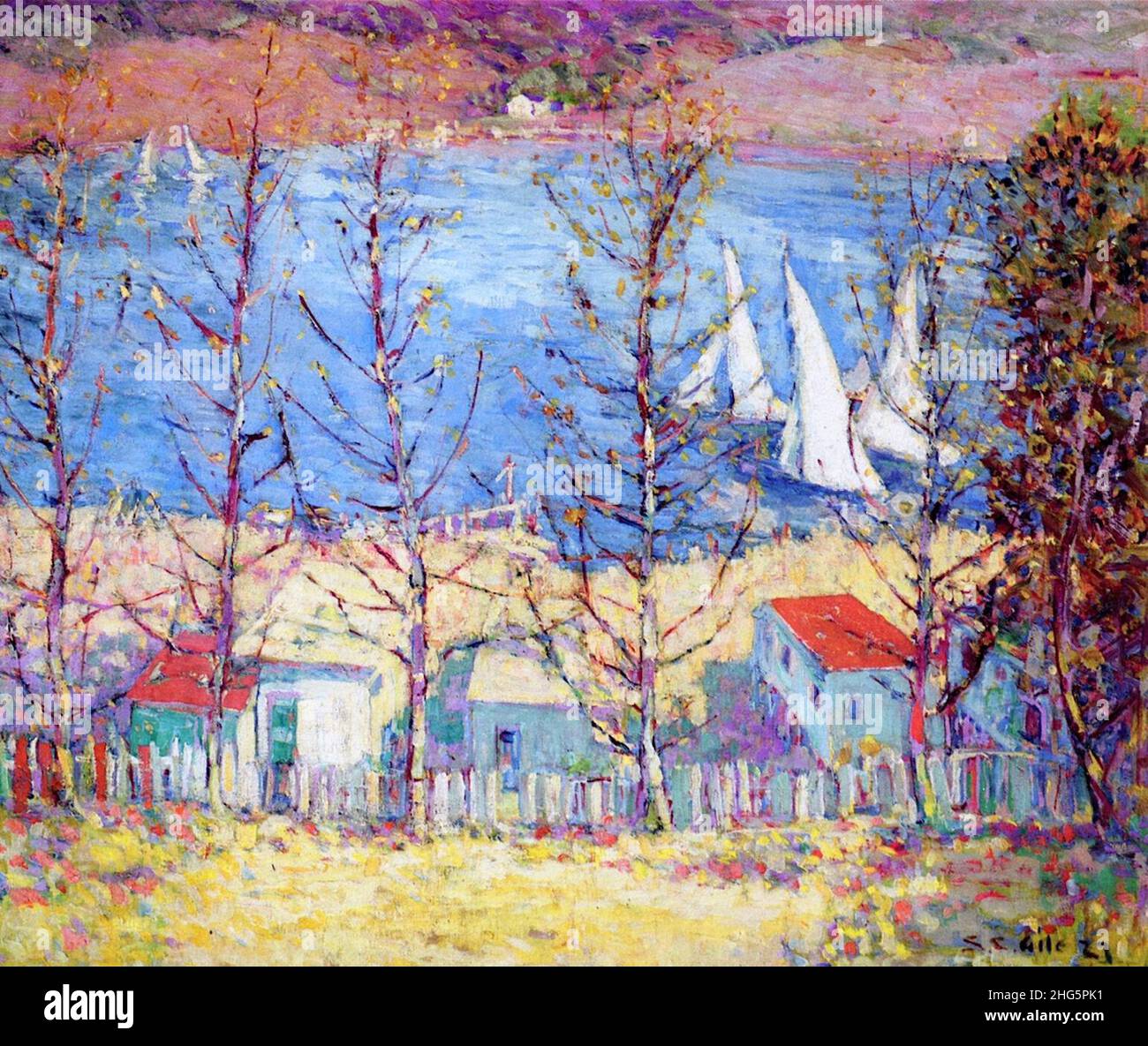 Selden Connor Gile Belvedere 1927 Stock Photo - Alamy