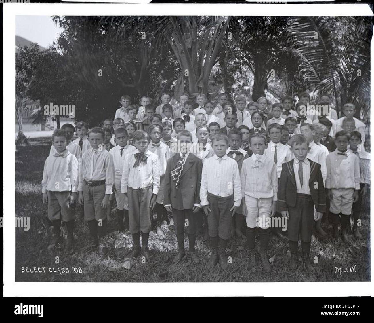 Select Class, 1908 (b), Saint Louis College Stock Photo - Alamy