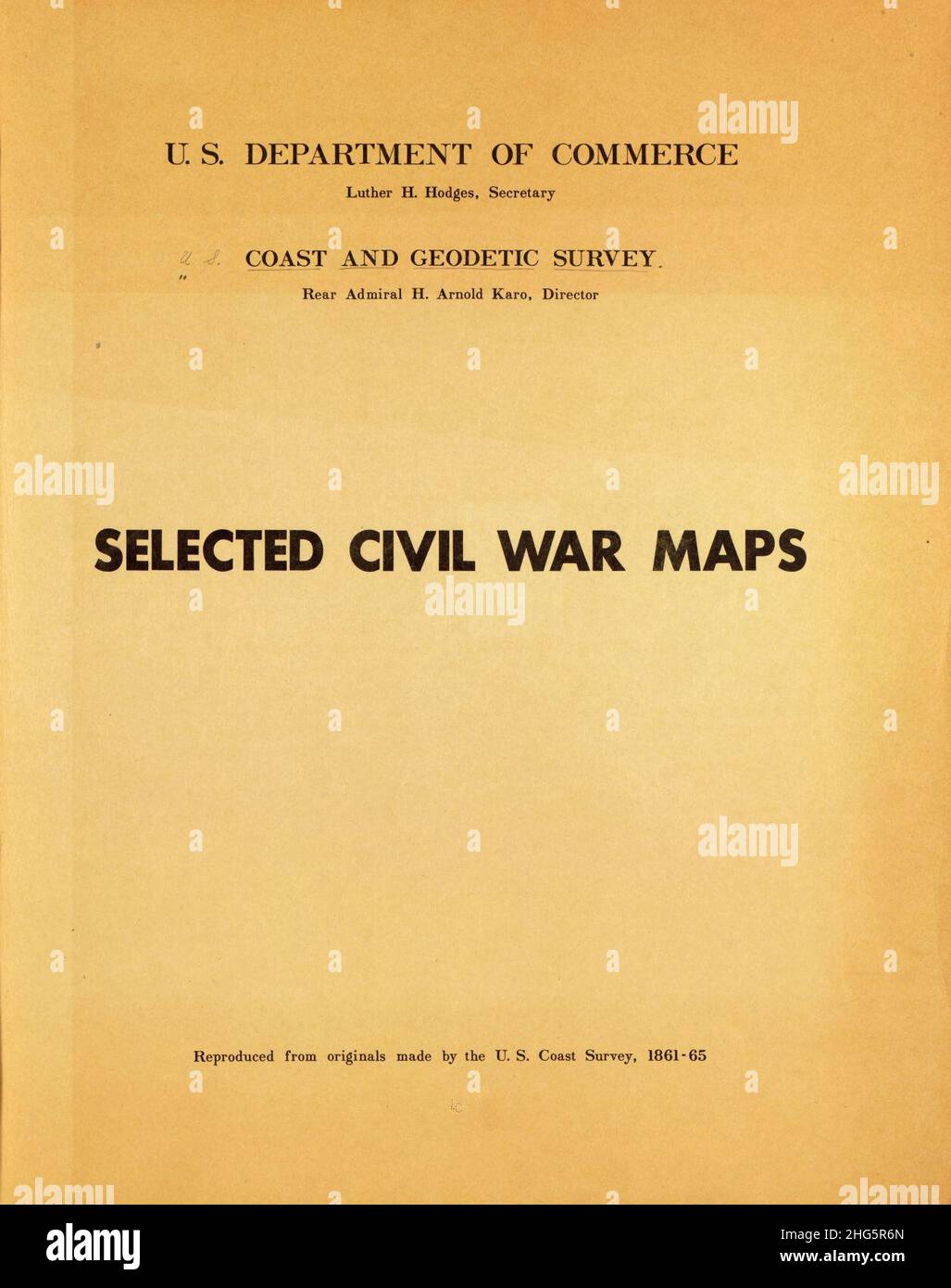 Selected Civil War maps - reproduced from originals made by the U.S ...