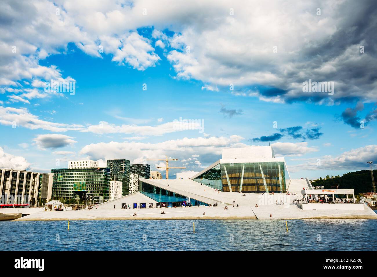 The Oslo Opera House is the home of The Norwegian National Opera and ...
