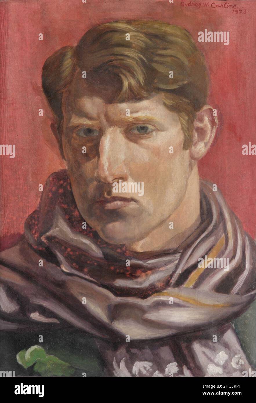 Self Portrait (Ruskin Master, 1922-1929) by Sydney Carline Stock Photo ...