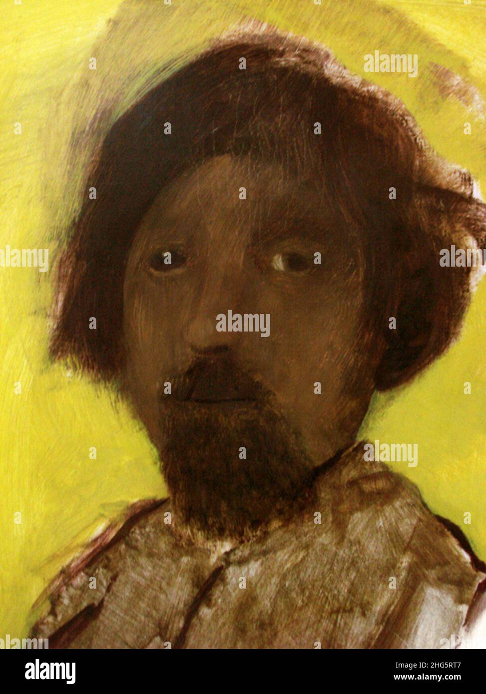 Self Portrait as Velasquez Stock Photo - Alamy