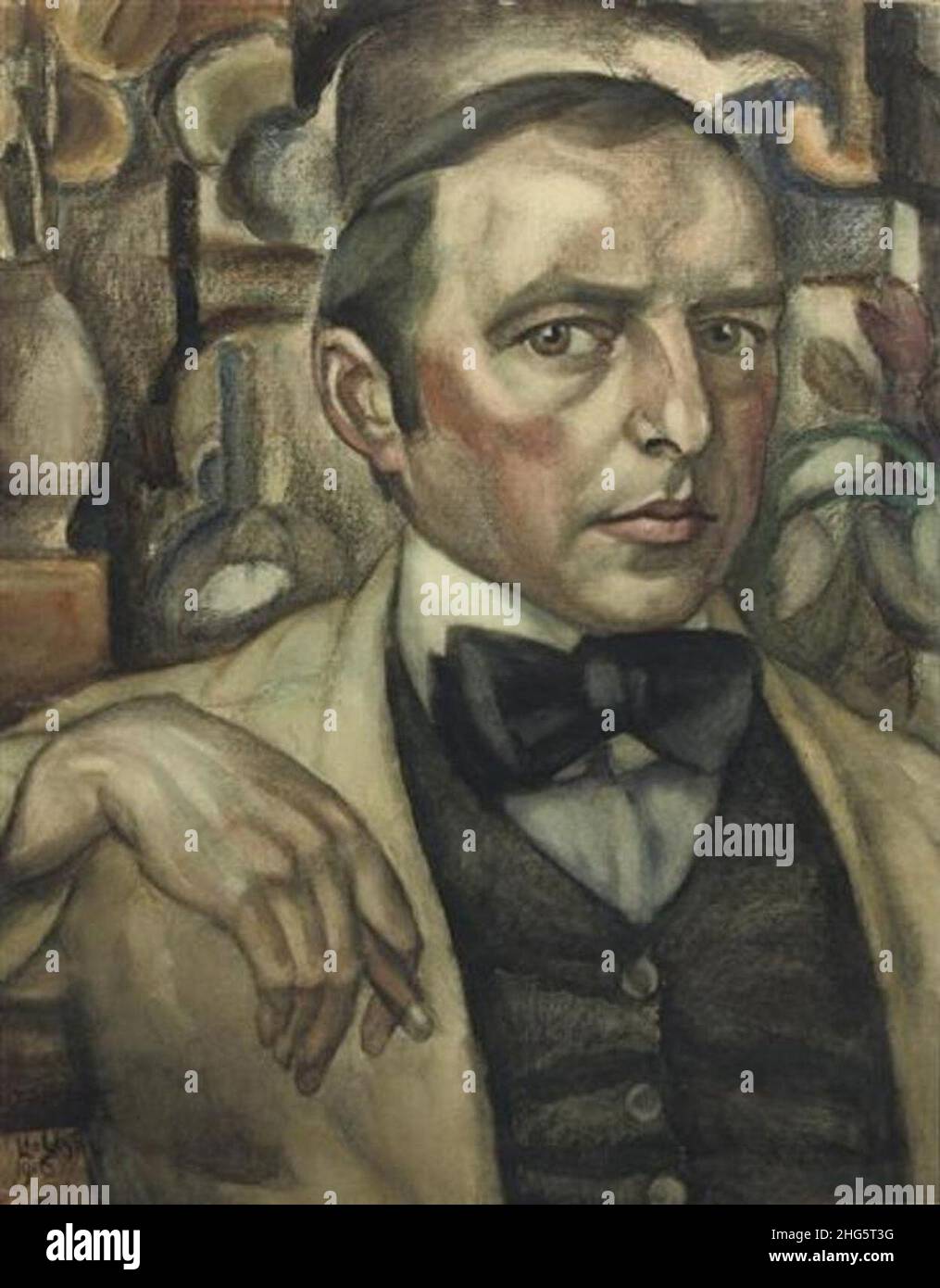 Self Portrait of Leo Gestel Stock Photo - Alamy